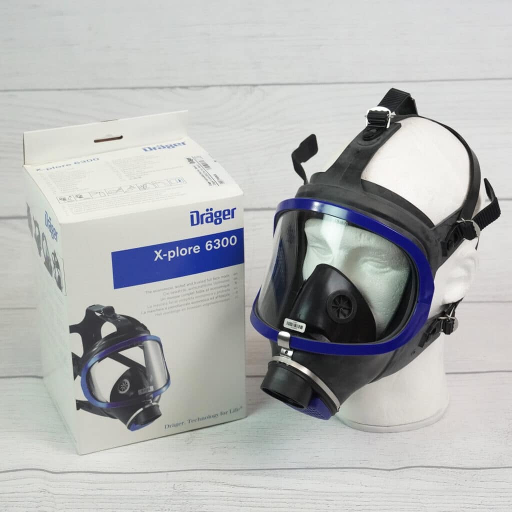 DRAGER X-PLORE 6300 Full Face Mask - Great Plains Chemicals